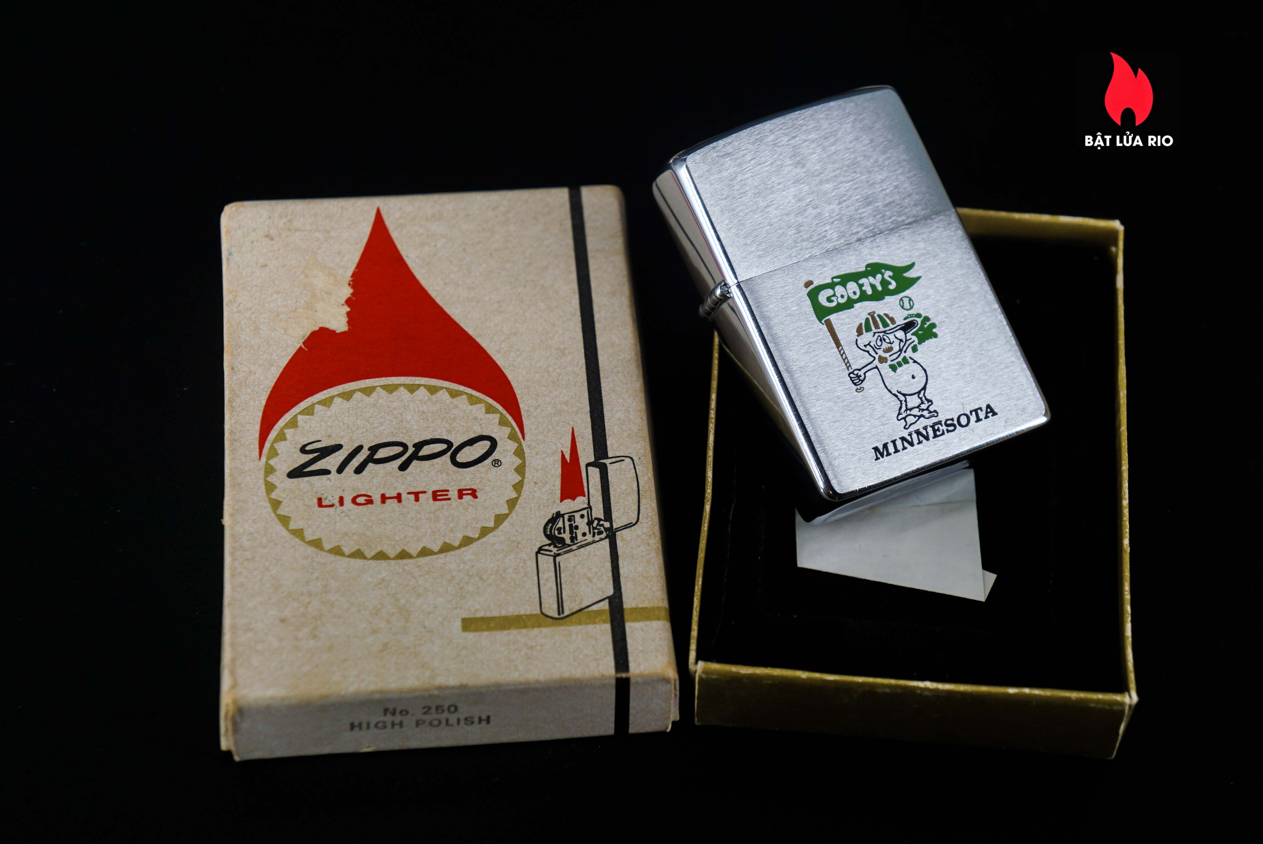Zippo Xưa 1977 – Minnesota Goofy's