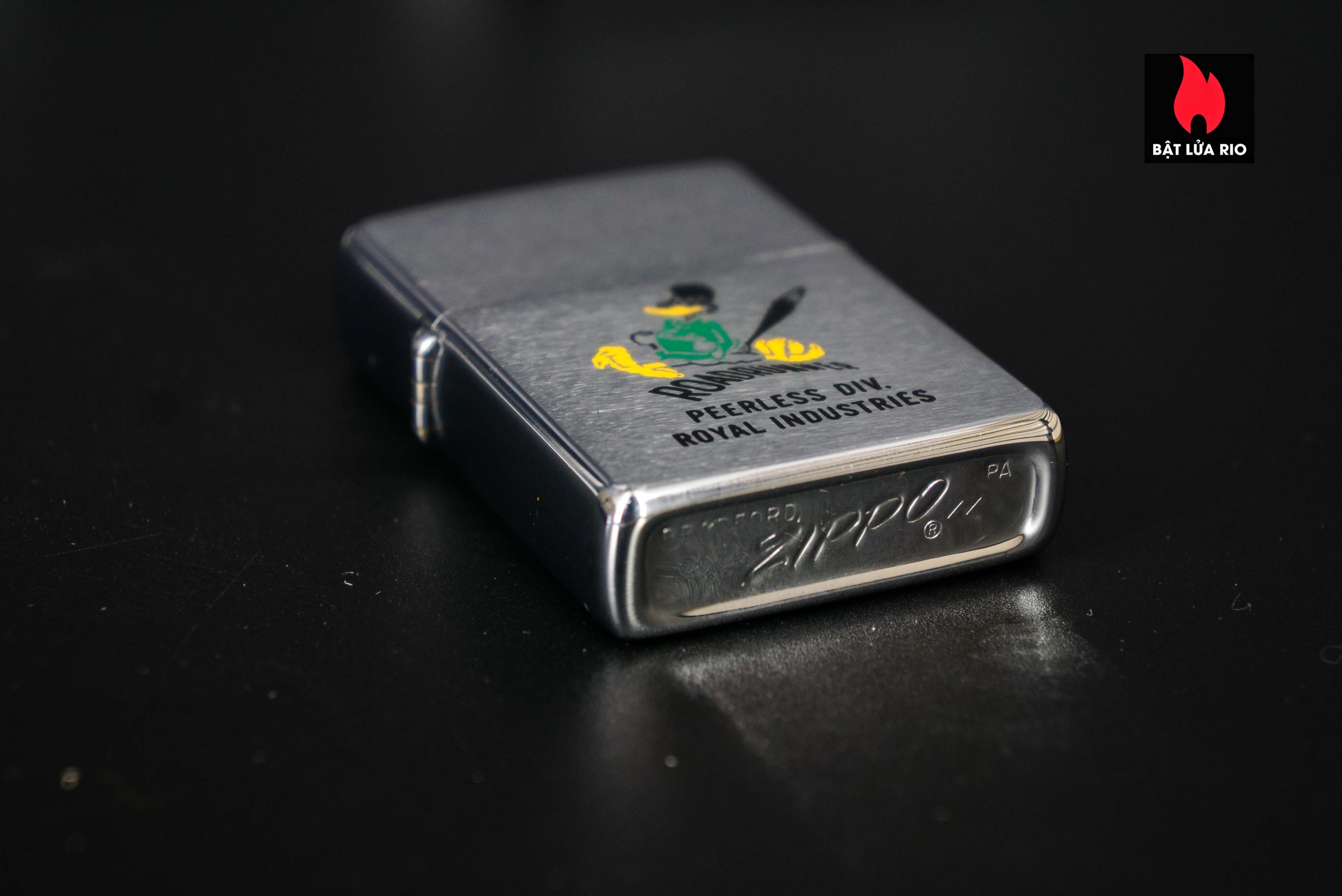 Zippo Xưa 1977 – Peerless Roadrunner