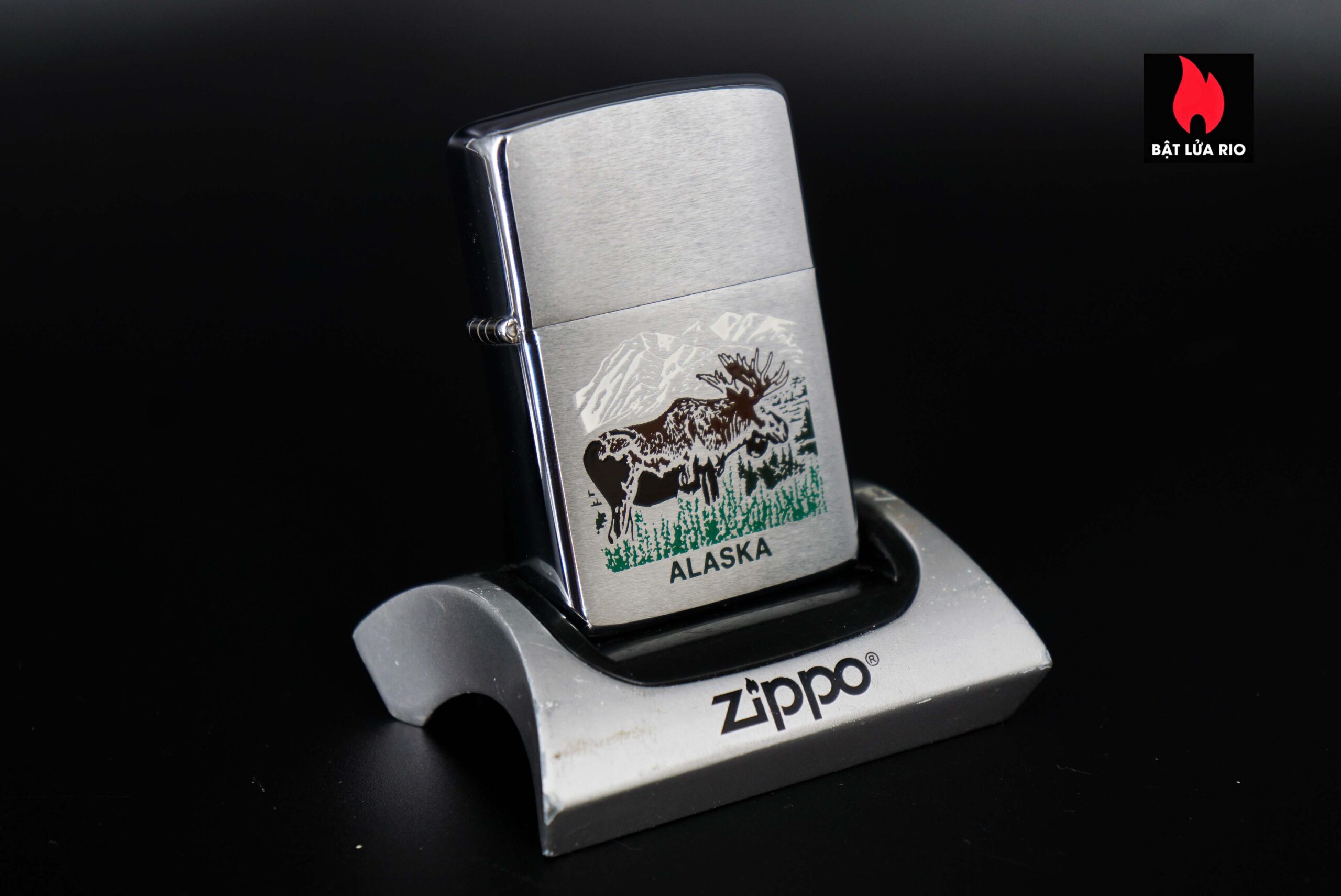 Zippo Xưa 1981 – Alaska Moose