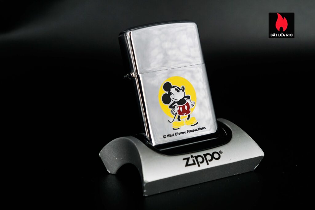 Zippo Xưa 1977 – Mickey – Walt Disney Productions