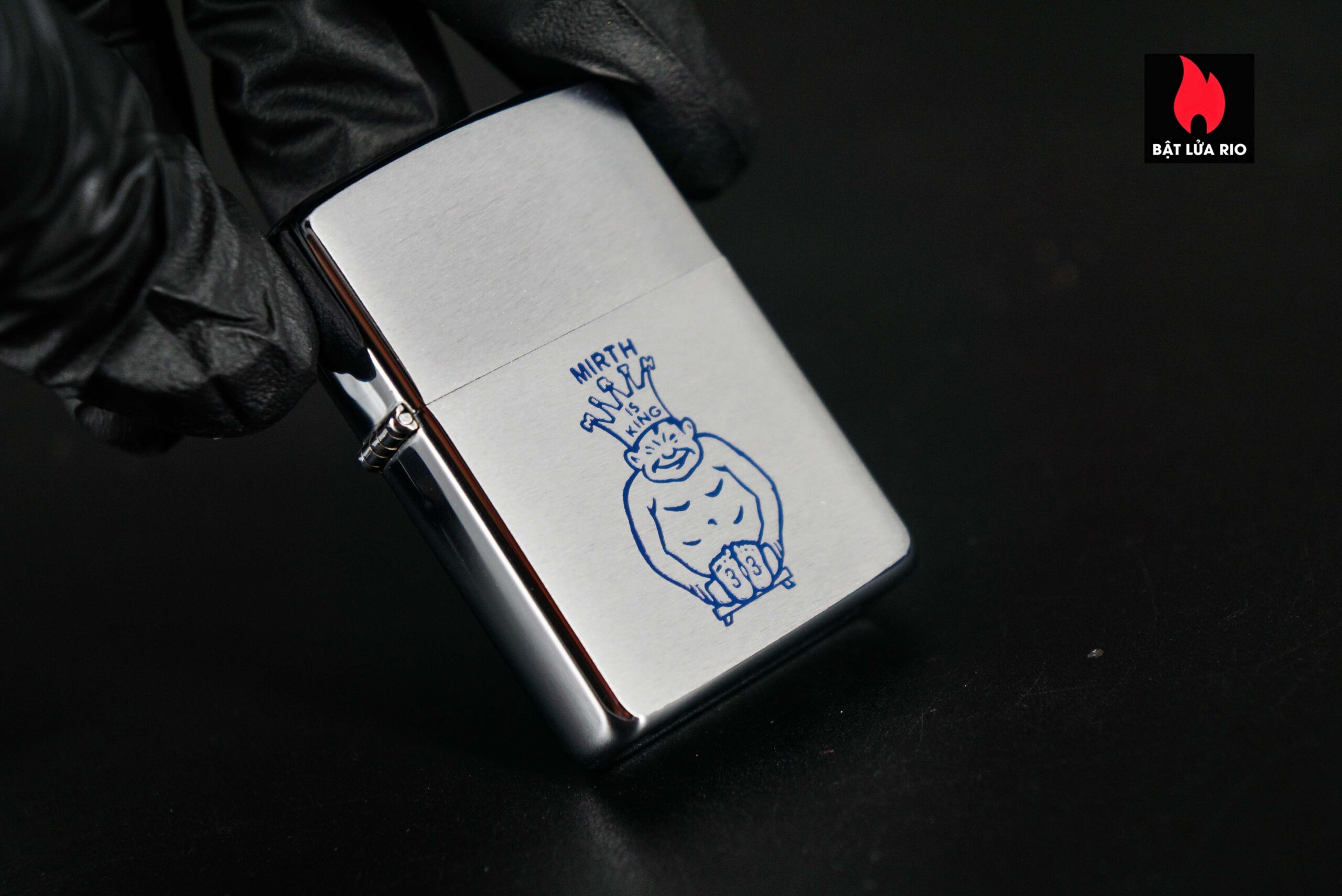 Zippo Xưa 1977 – Royal Order of Jesters Mirth is King