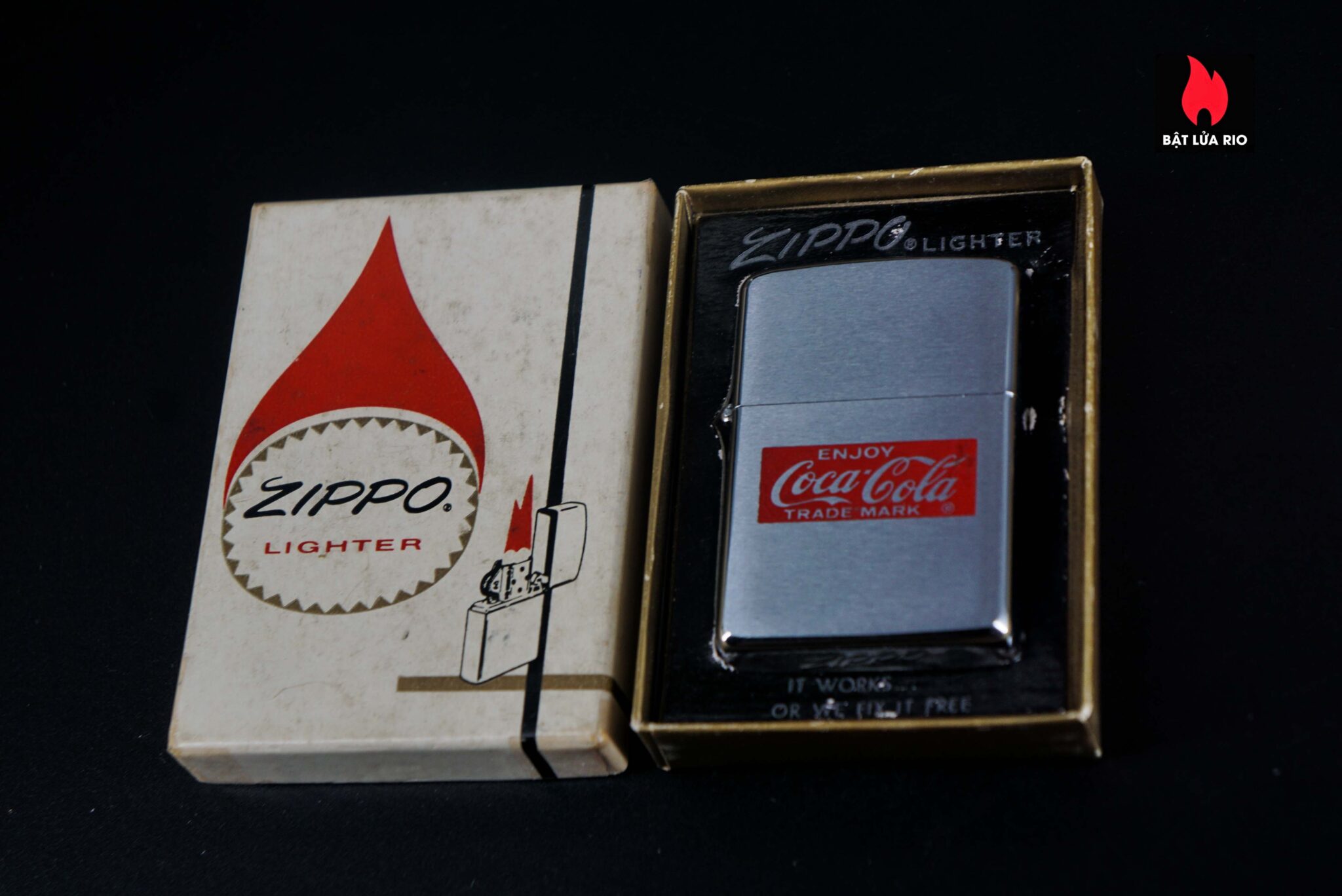 Zippo Xưa 1968 – Enjoy Coca-Cola Trade Marks