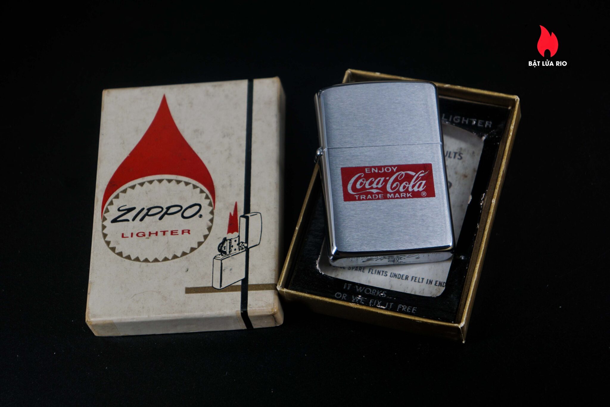 Zippo Xưa 1968 – Enjoy Coca-Cola Trade Marks
