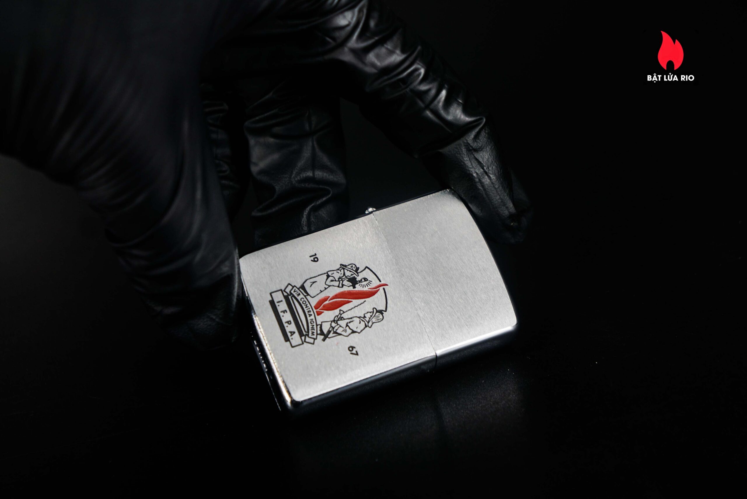 Zippo Xưa 1967 – International Fire Police Association I.F.P.A