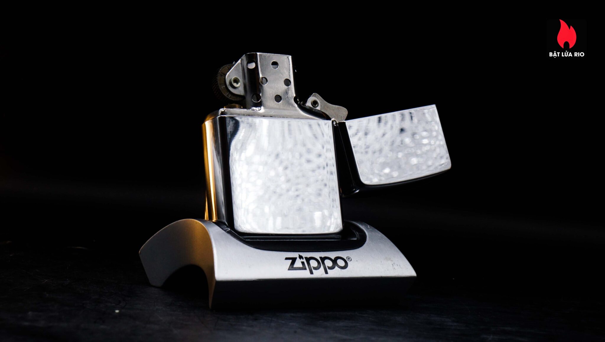 Zippo La Mã 1989 – High Polished Chrome – 2nd Armored Division - Hell ...