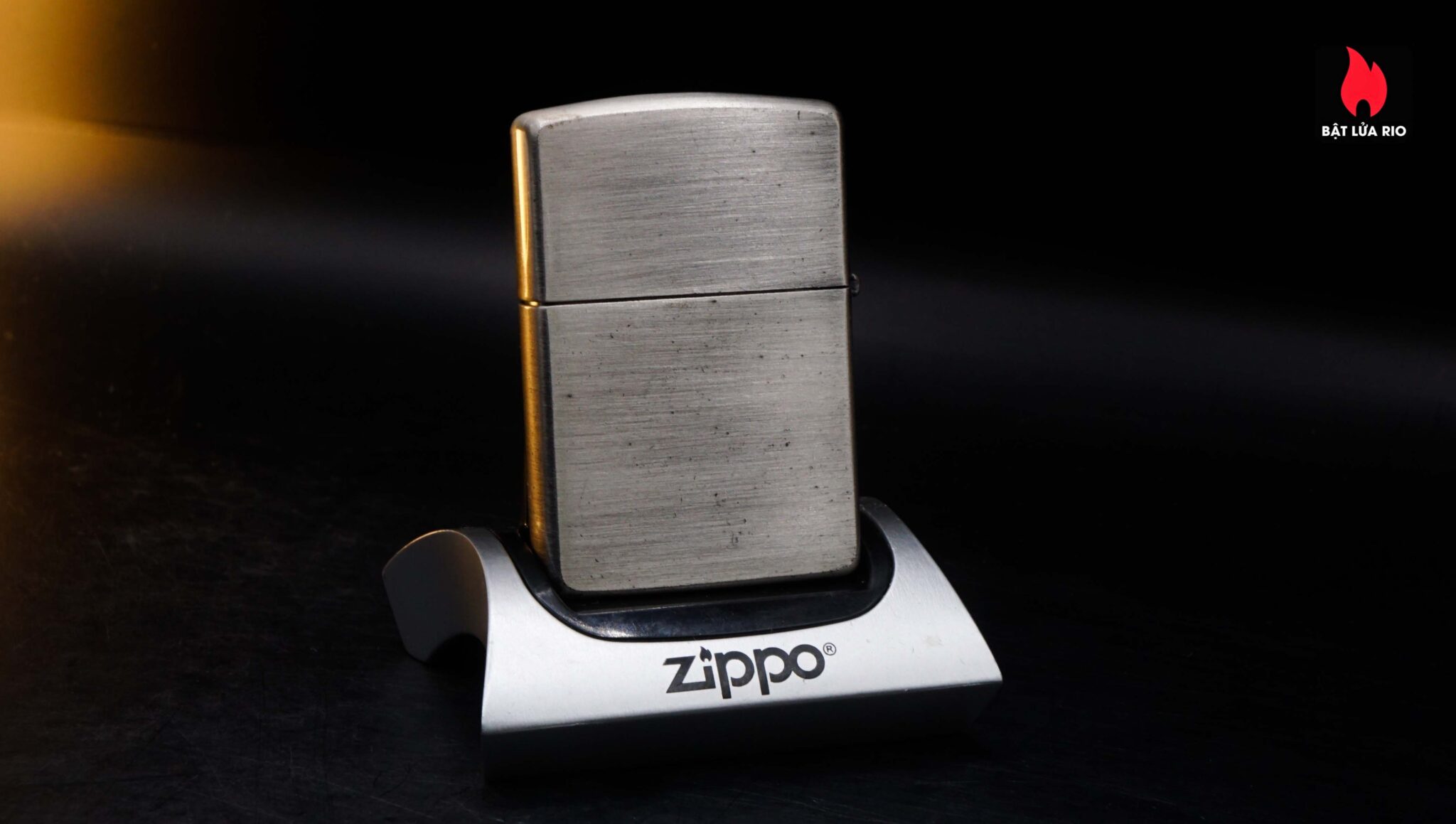 Zippo La Mã 1992 – Antique Silver – American Indian